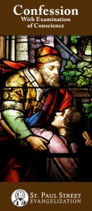 Confession Pamphlet – St. Paul Street Evangelization
